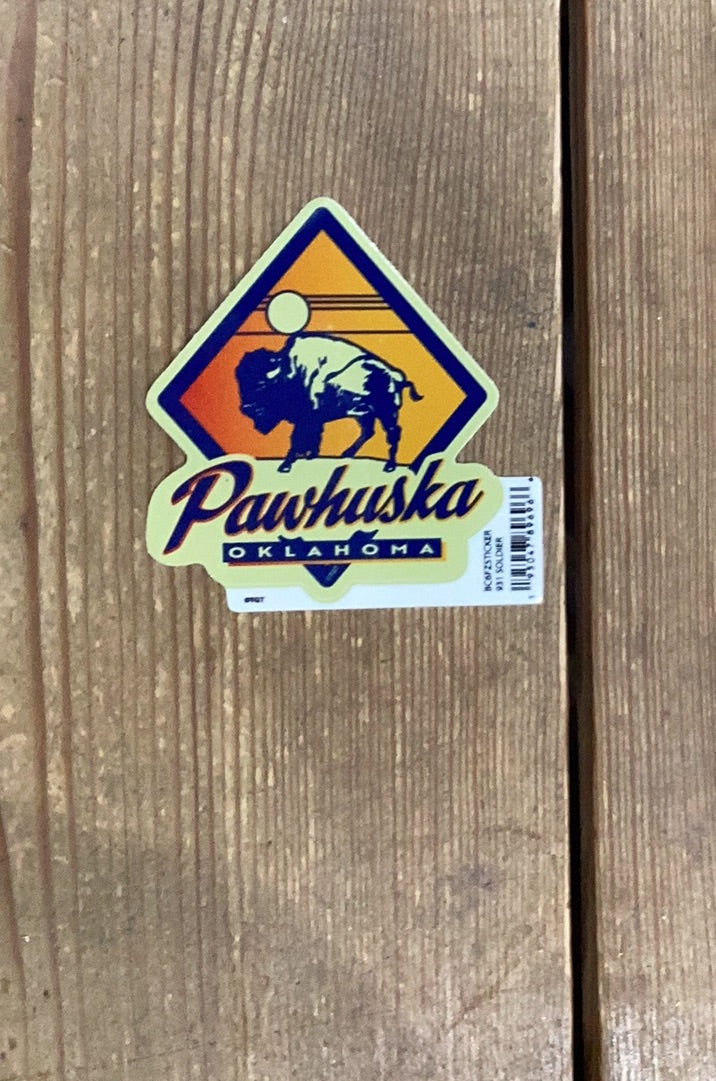 Soldier Buffalo Sticker – Ben Johnson Cowboy Museum