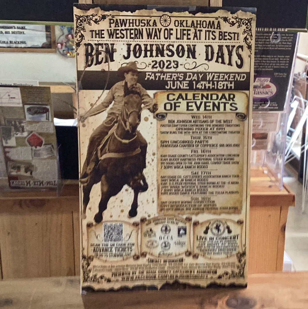 2023 Program and Poster for 69th Annual Ben Johnson Days – Ben Johnson ...
