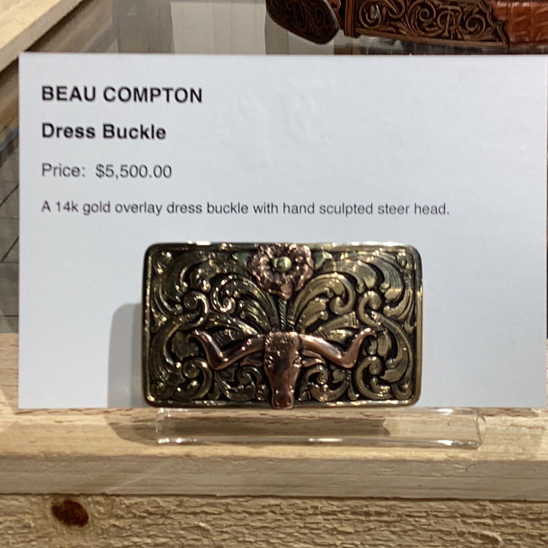 Dress Buckle by Beau Compton – Ben Johnson Cowboy Museum