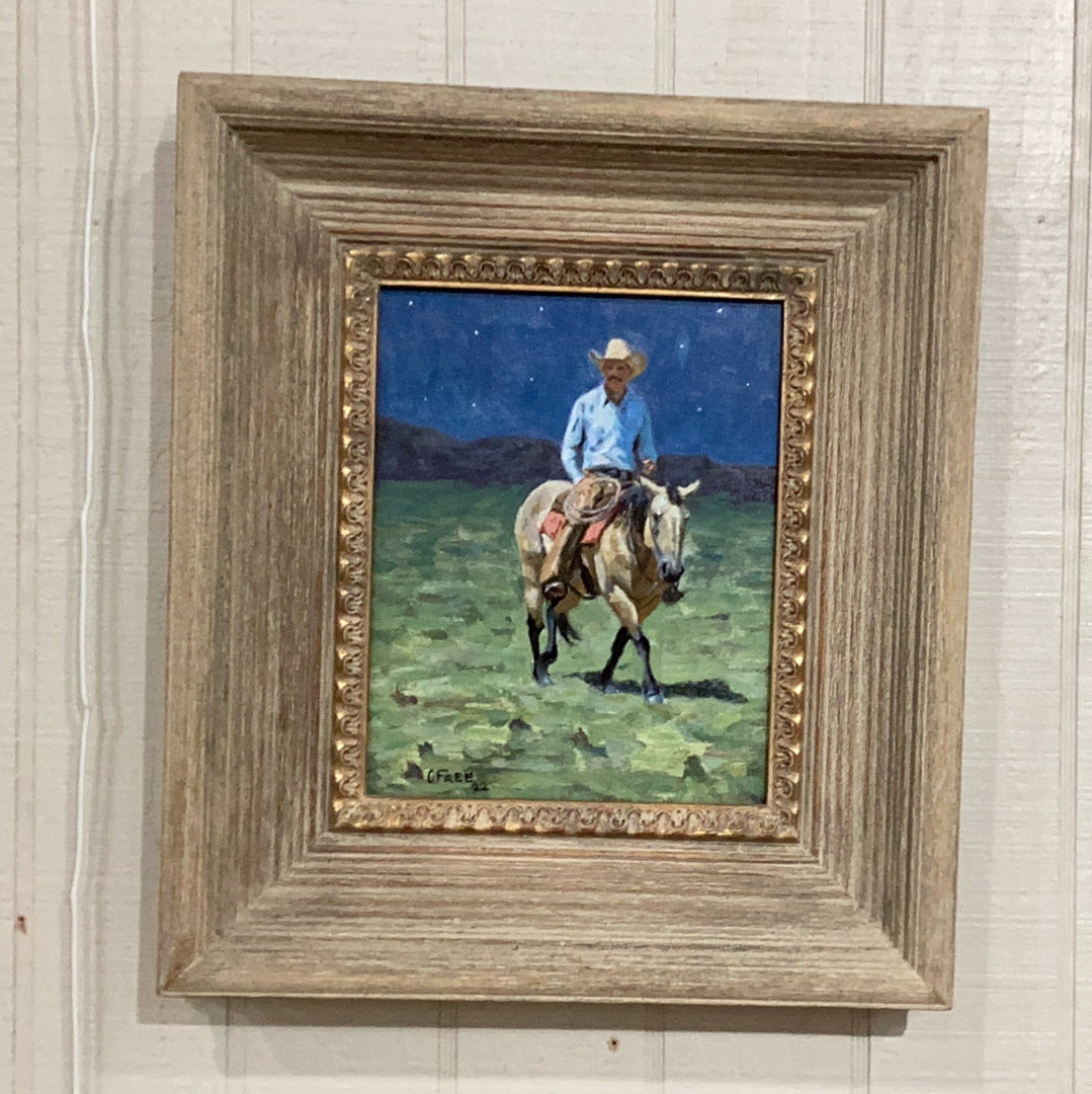 Prairie Moonlight by Cameron Free – Ben Johnson Cowboy Museum