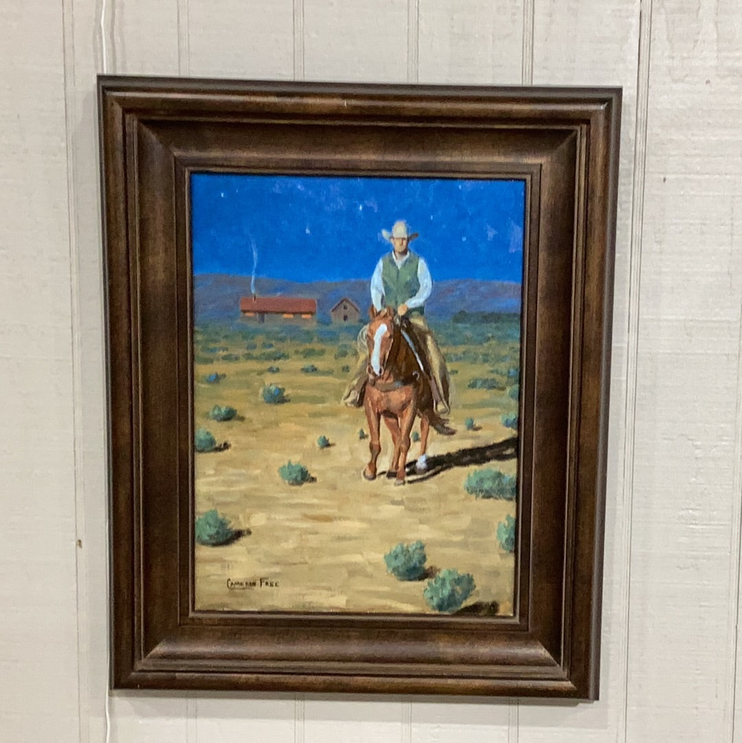 Heading’ Out by Cameron Free – Ben Johnson Cowboy Museum