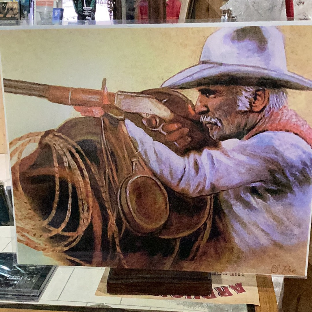 Robert Duvall Color Print – Ben Johnson Cowboy Museum