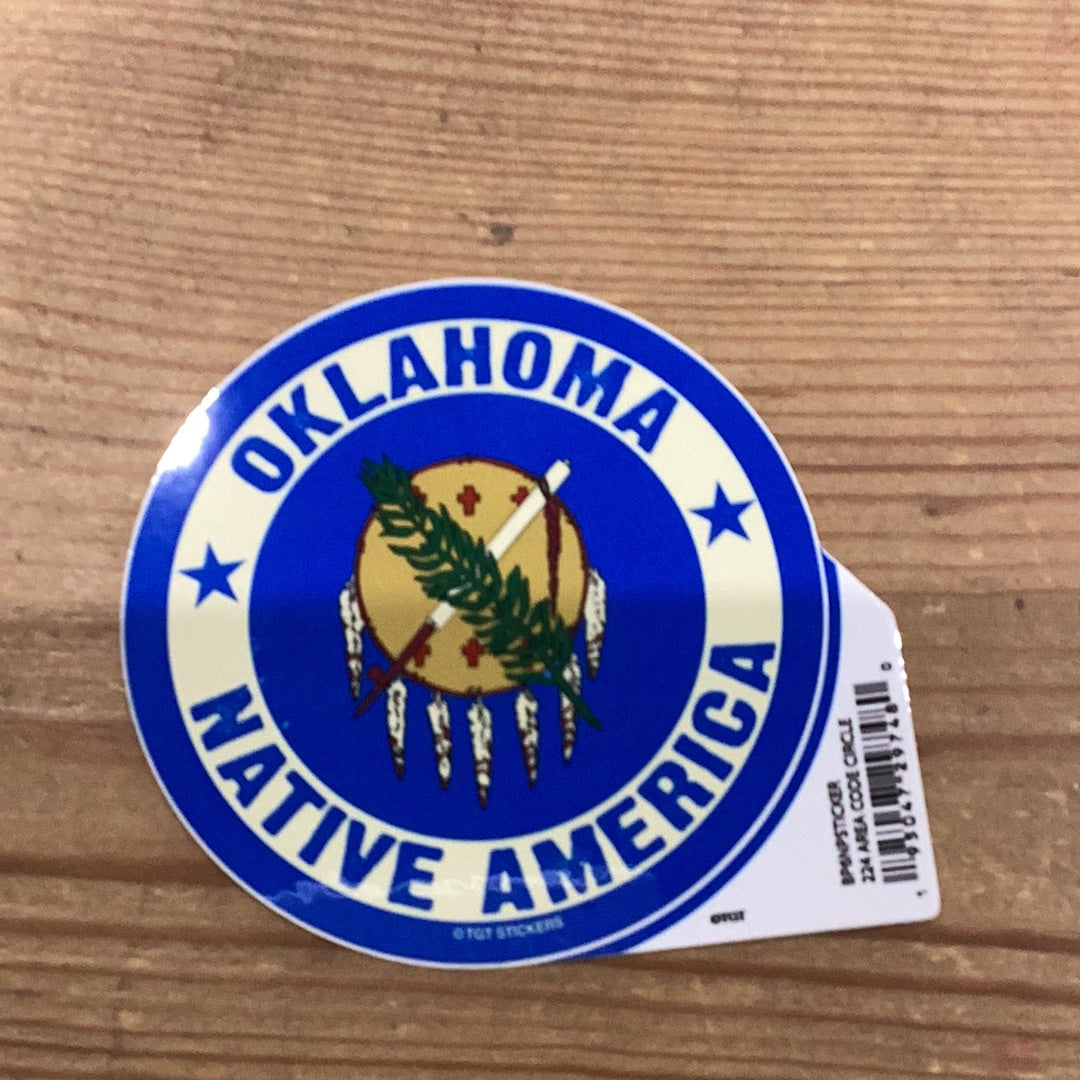 Oklahoma State Seal - Oklahoma Native America – Ben Johnson Cowboy Museum