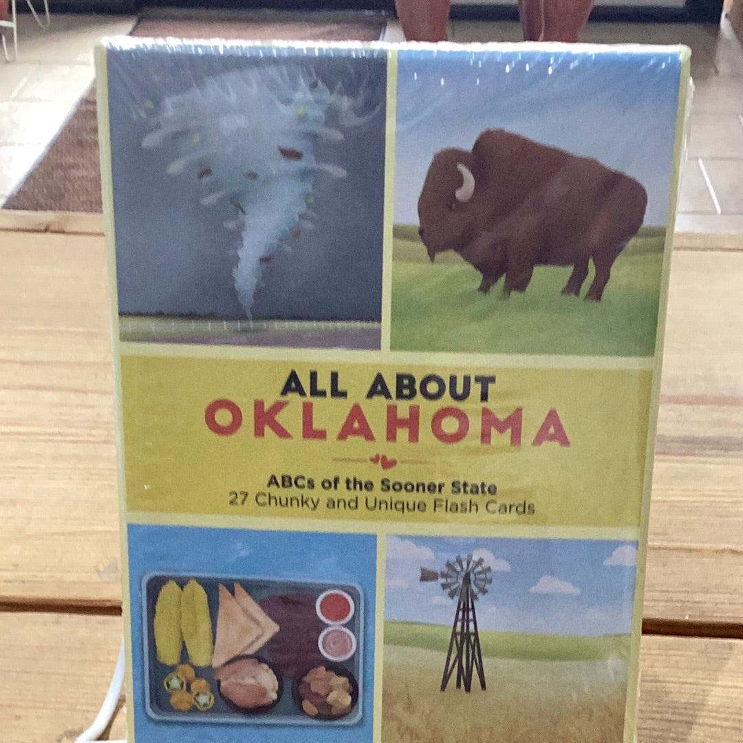 All About Oklahoma (Flash Cards) – Ben Johnson Cowboy Museum