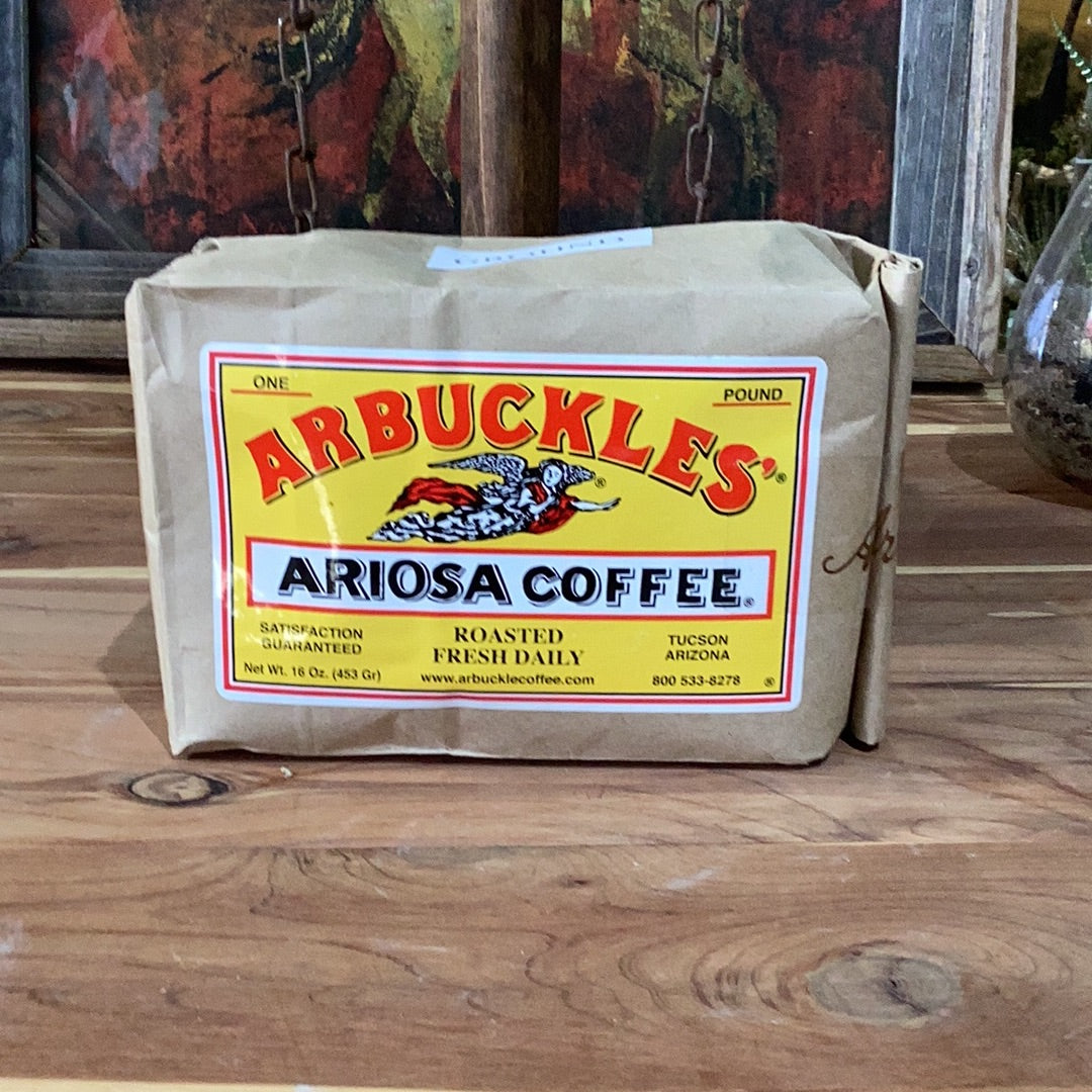 Arbuckle Ariosa Coffee (The Cowboy Coffee) – Ben Johnson Cowboy Museum