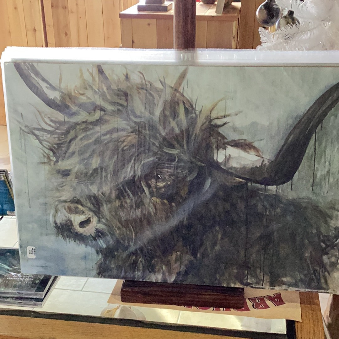 Scottish Highlander Poster – Ben Johnson Cowboy Museum